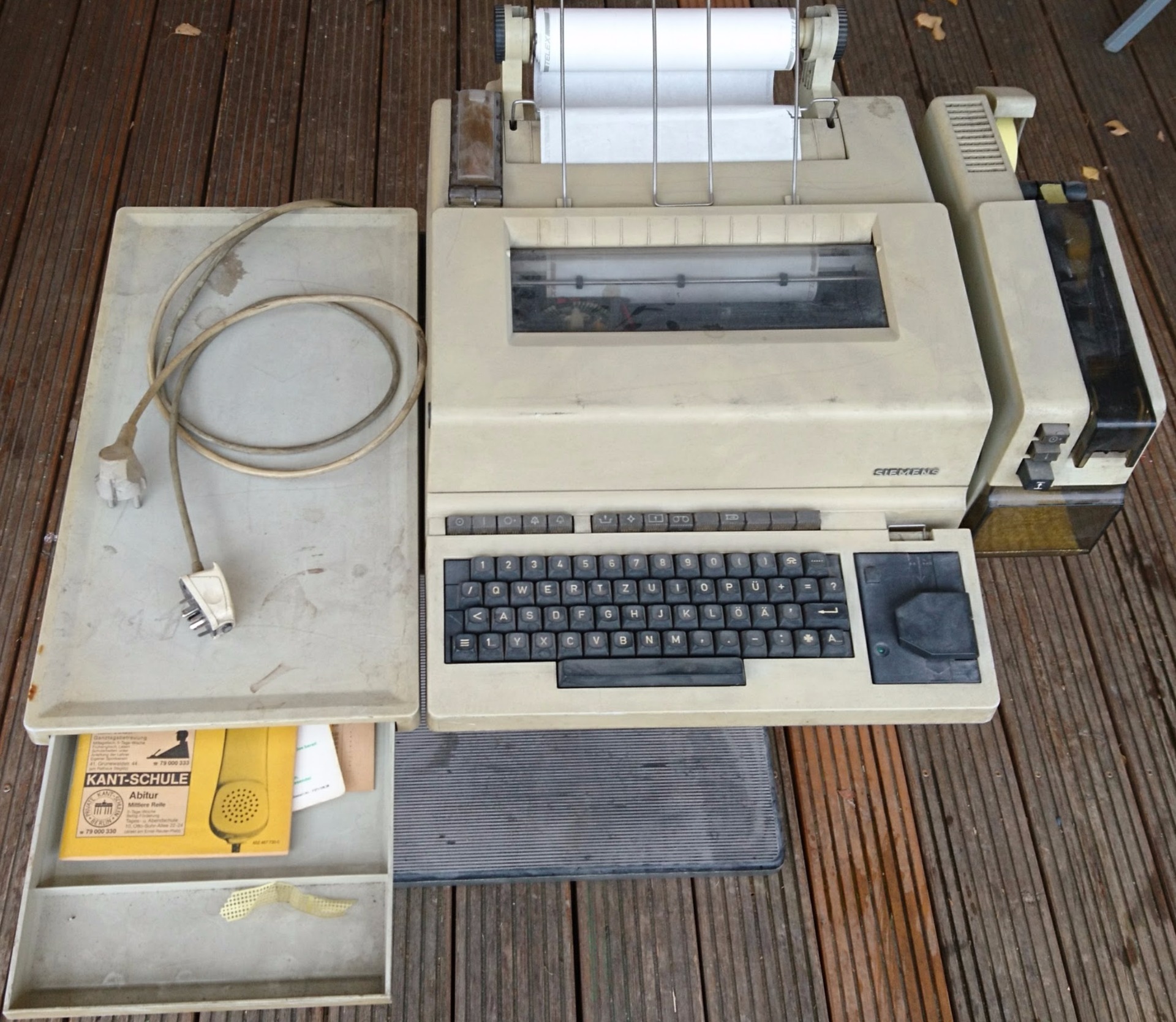 dálnopis, fernschreiber, teleprinter, telex, teletype, manuals, handbook